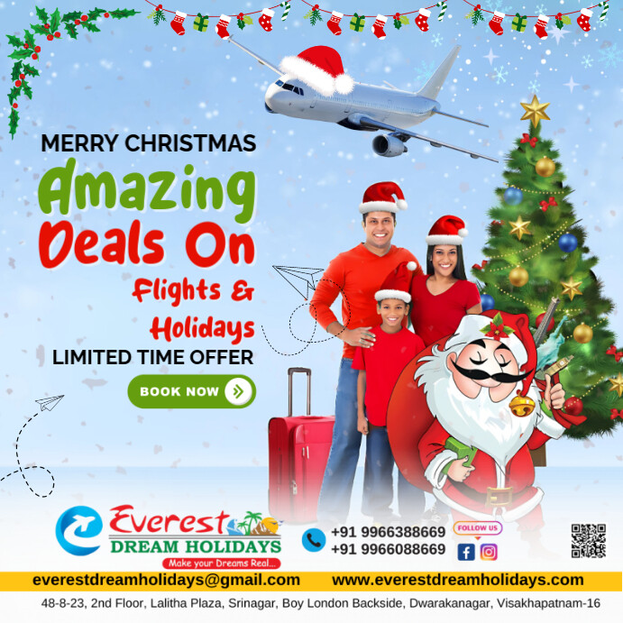 Copy of Blue Professional Christmas Special Offer Instagram Post ...