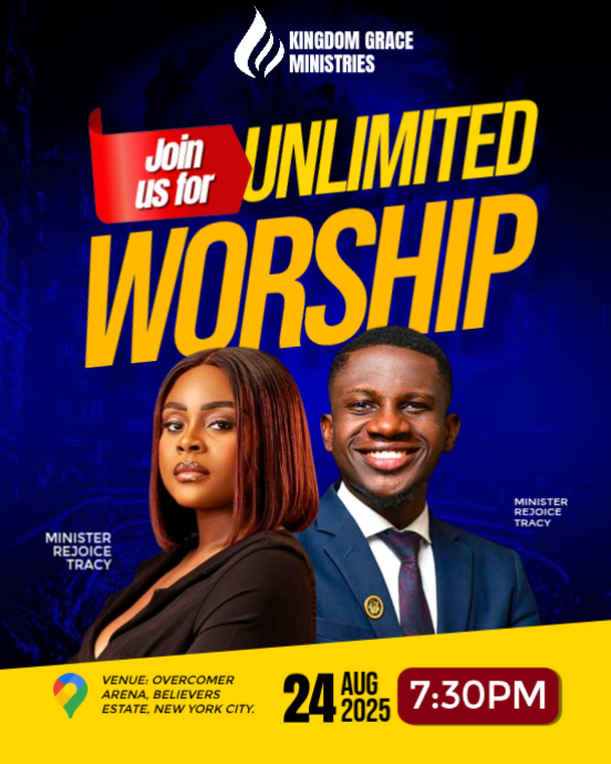 Blue Professional Church Instagram Portrait Template | PosterMyWall