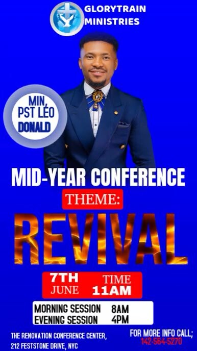 Copy of Blue Professional Church Mid-year Conference Instagram Story ...