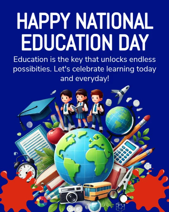 Blue Professional Education Instagram Portrait Template | PosterMyWall