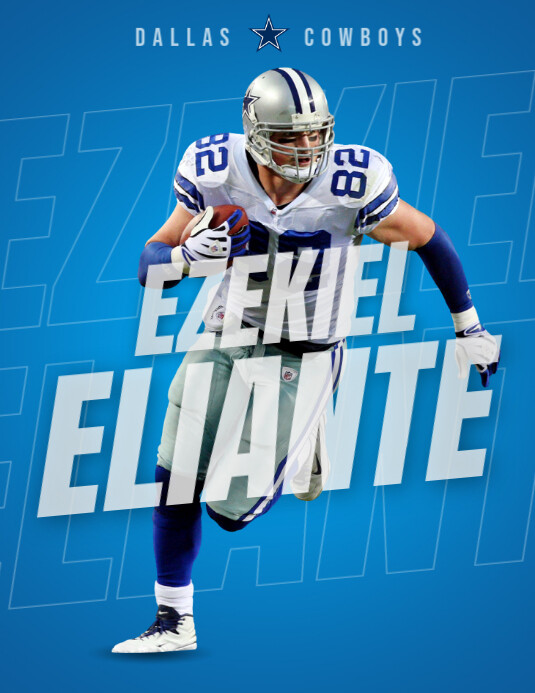 Copy of Blue Professional Football Player Signing Template Flyer (us ...