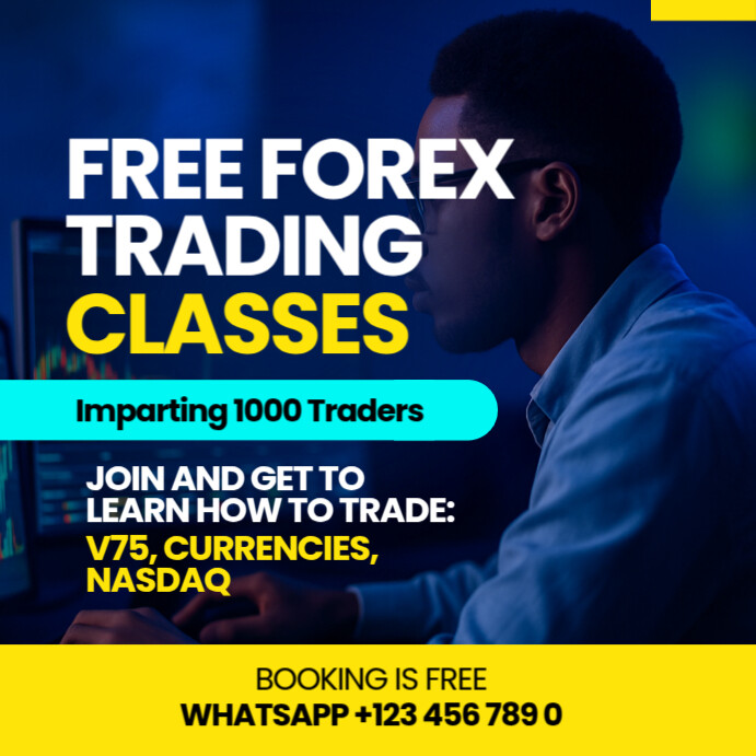 Blue Professional Free Trading Masterclass Promo – Learn V75, Nasdaq ...