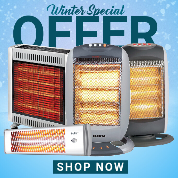 Copy of Blue Professional Heater Sale Instagram Post | PosterMyWall
