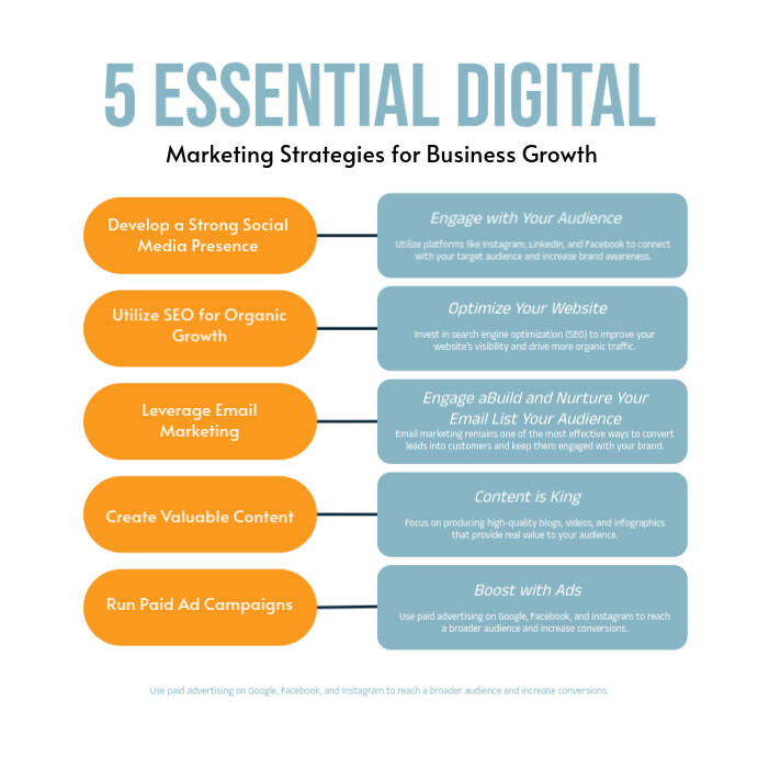 Blue Professional Infographic Instagram Post Templat | PosterMyWall