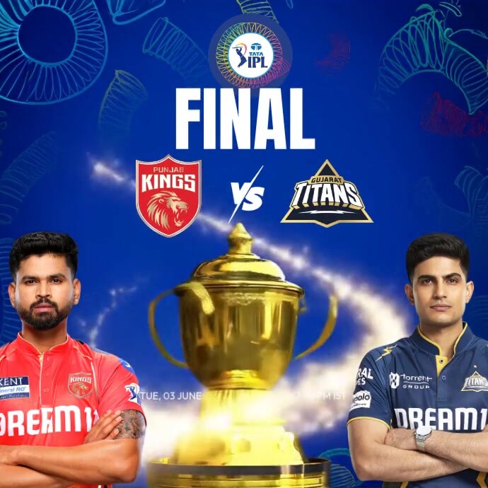 Copy of Blue Professional Ipl Final Match Day Instagram Post | PosterMyWall