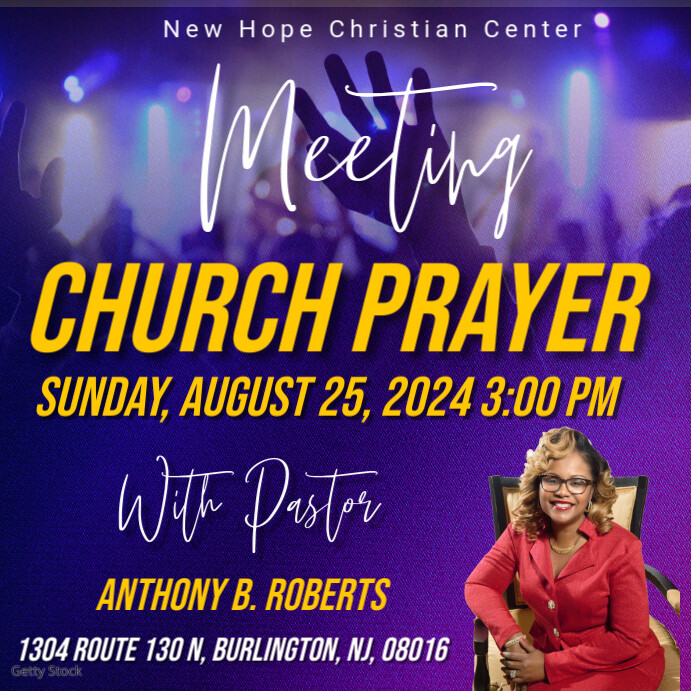 Blue Professional Meeting Church Prayer Insta Template | PosterMyWall