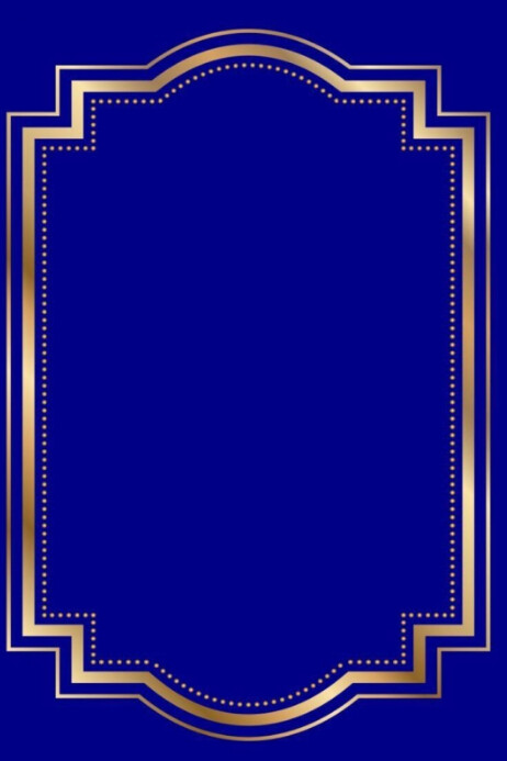Copy of Blue Professional Royal Elegance Frame Poster | PosterMyWall