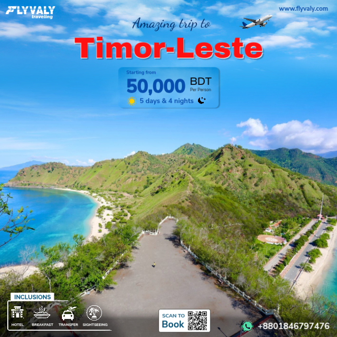 Plantilla de Blue Professional Timor-leste Tour Package Ads Design ...