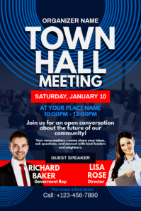 128+ Free Meeting Poster Templates | PosterMyWall