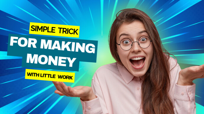 Blue Professional Viral Youtube Thumbnail Template | PosterMyWall