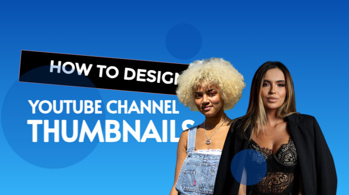 Copy of Blue Professional Youtube Thumbnail | PosterMyWall