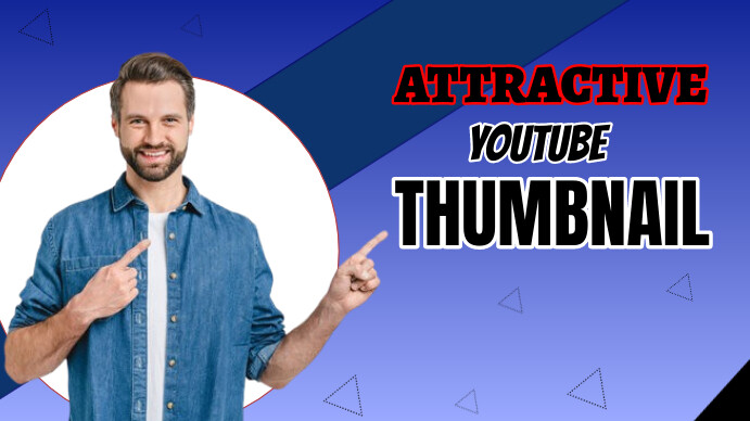 Blue Professional Youtube Thumbnail Templat | PosterMyWall