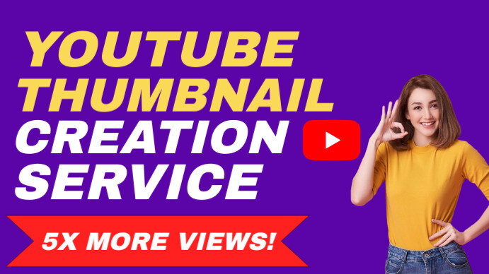 Blue Professional Youtube Thumbnail Templat | PosterMyWall