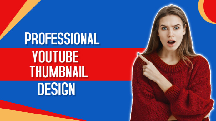 Blue Professional YouTube Thumbnail Templat | PosterMyWall