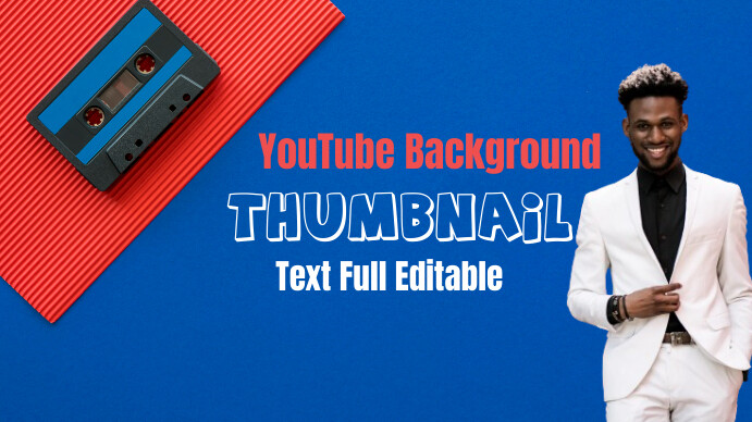 Blue Professional Youtube Youtube Thumbnail Template | PosterMyWall