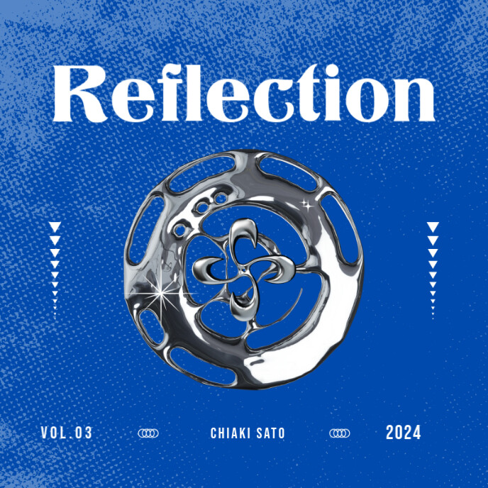 Blue Reflection Album Cover Templat | PosterMyWall
