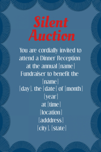 Silent auction Template | PosterMyWall