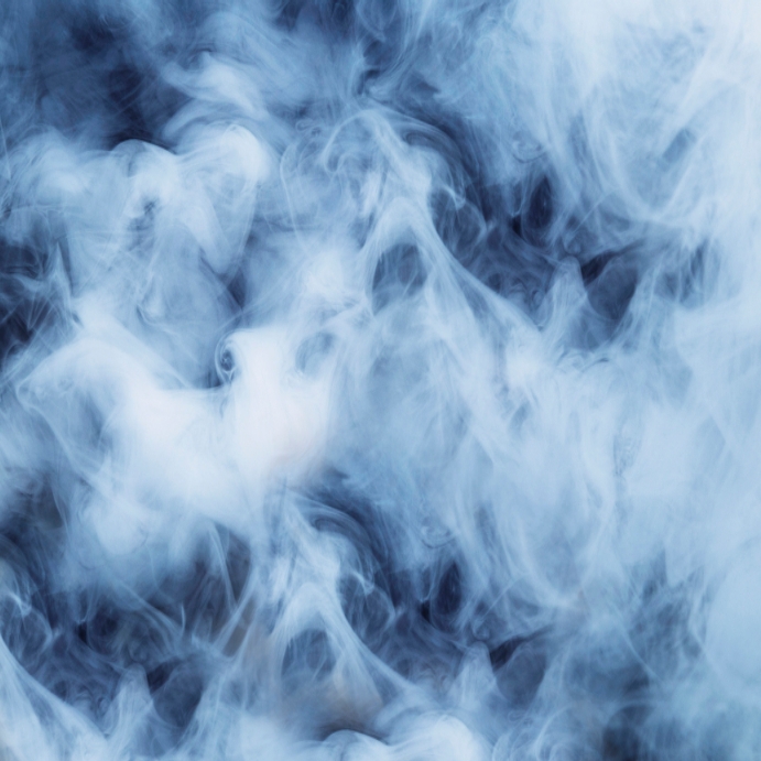 Copy of Blue smoky background design flyer | PosterMyWall