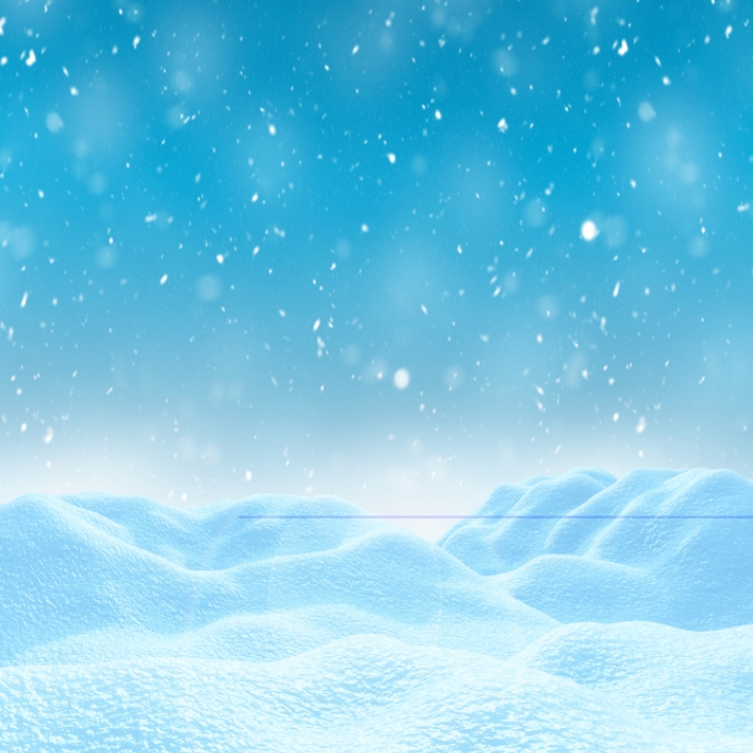 Blue snowy background design flyer Template | PosterMyWall