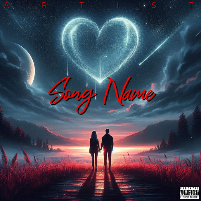 Blue Song Mixtape Album Cover Templat | PosterMyWall