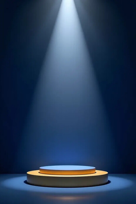 Blue spotlight wallpaper Template | PosterMyWall