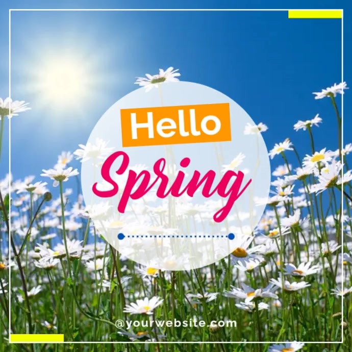 Spring Announcement Template | PosterMyWall