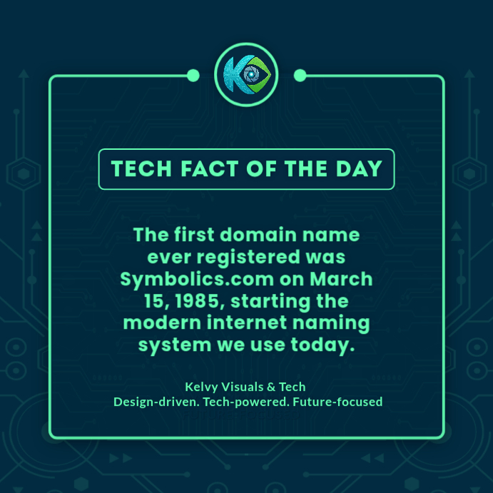Blue Tech Fact of the Day Instagram Post Template | PosterMyWall