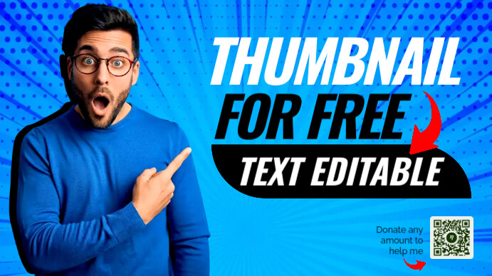 Blue Thumbnail for free Template | PosterMyWall