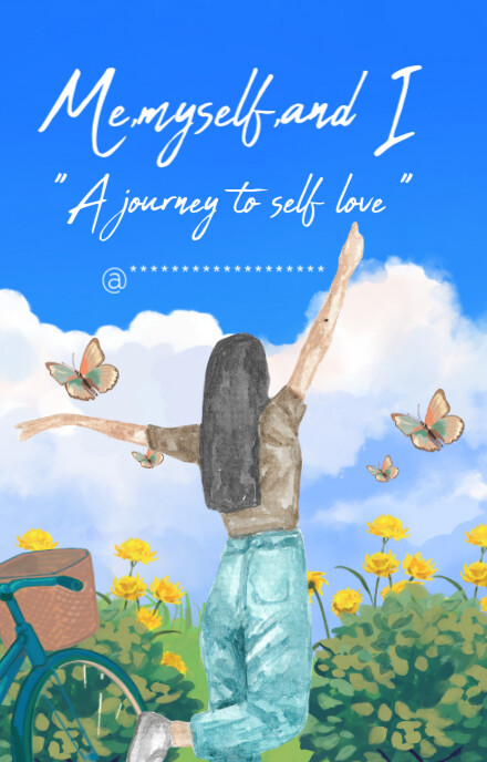 Copy of Blue Typographic Wattpad Wattpad Cover | PosterMyWall