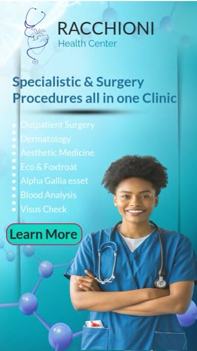 Copy of Blue Vintage Health Clinic Advertisement Instagram Reel ...