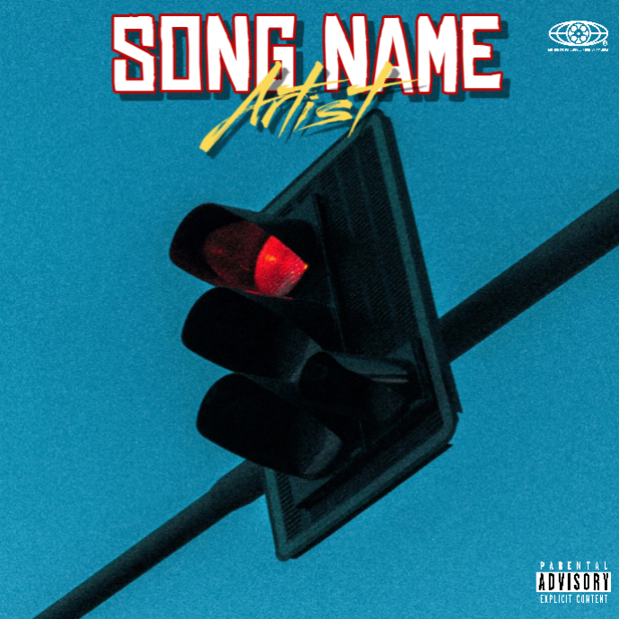 Blue Vintage Mixtape Cover Album Cover Template | PosterMyWall