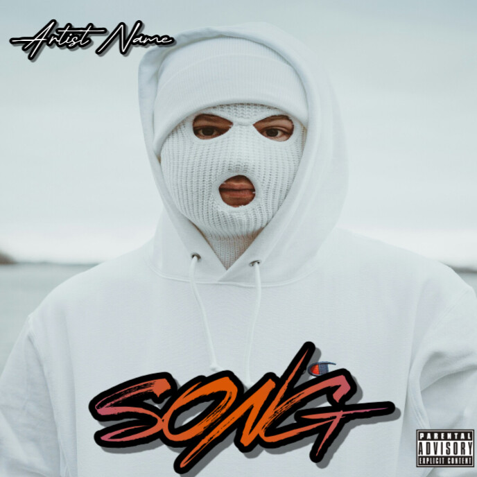 Copy of Blue Vintage Mixtape Cover Rap Album Cover Album Cover ...