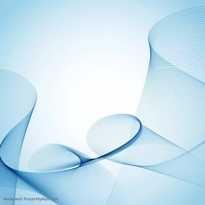 Copy of Blue wavy background design flyer | PosterMyWall