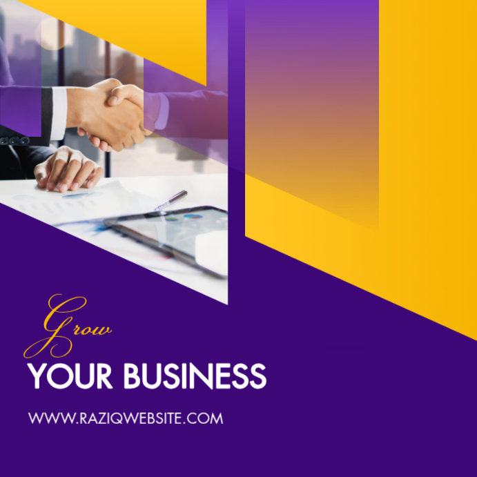 Blue Your Business Instagram Post Template | PosterMyWall