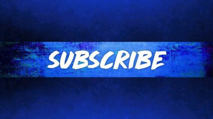 Blue YouTube Subscription YouTube Thumbnail Template | PosterMyWall