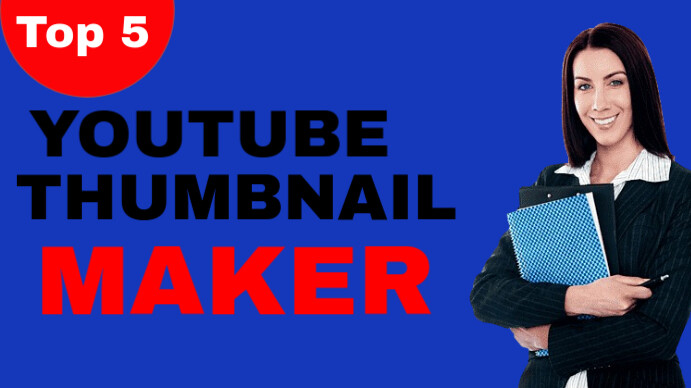 Blue Youtube Thumbnail Template | PosterMyWall