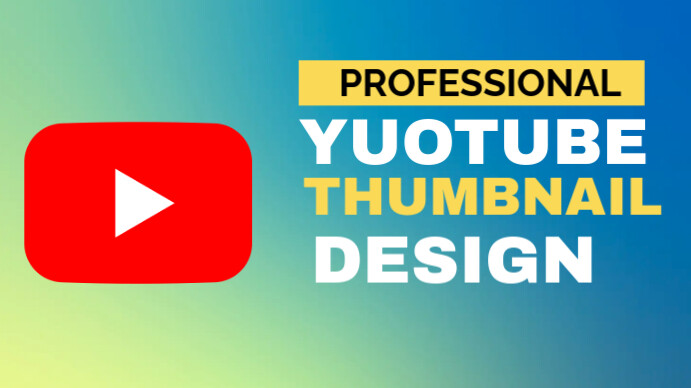 Blue Youtube Thumbnail Template | PosterMyWall