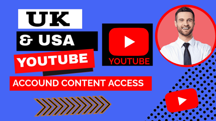 Blue Yt Youtube Thumbnail Template | PosterMyWall