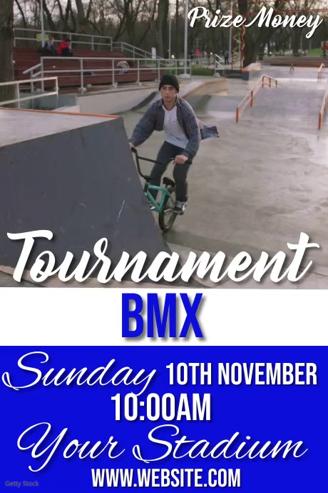Copy of bmx | PosterMyWall