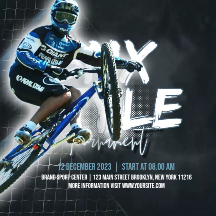 Plantilla de BMX Style Ads | PosterMyWall