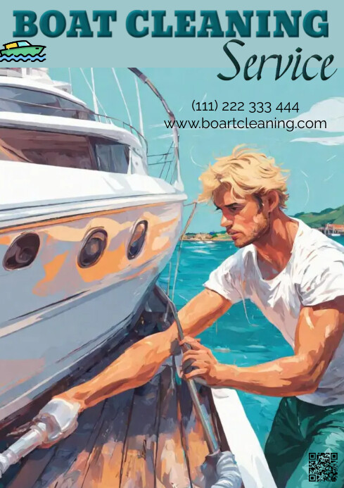 Boat Cleaning Template | PosterMyWall