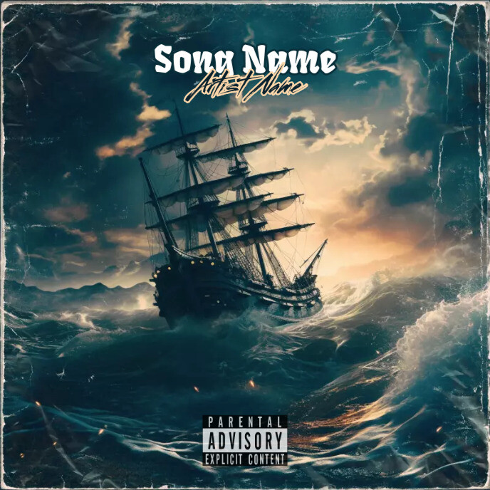 Boat Cover Album music art trap mixtape rap Template | PosterMyWall