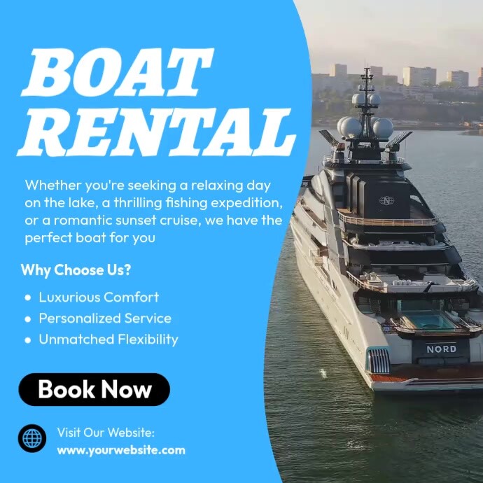 Copy of Boat Rental | PosterMyWall