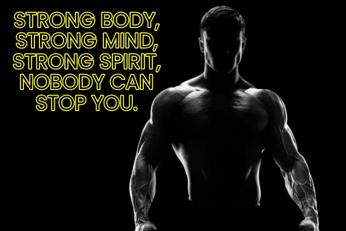 BODY AND MIND QUOTE TEMPLATE | PosterMyWall
