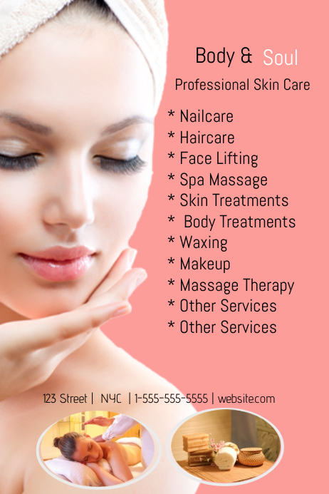 Body and Sole Spa Template | PosterMyWall