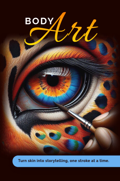 Plantilla de Body art | PosterMyWall