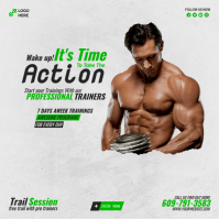 Body Building Ads Template | PosterMyWall