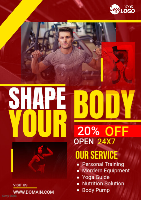 Copy of Body Fitness Flyer | PosterMyWall