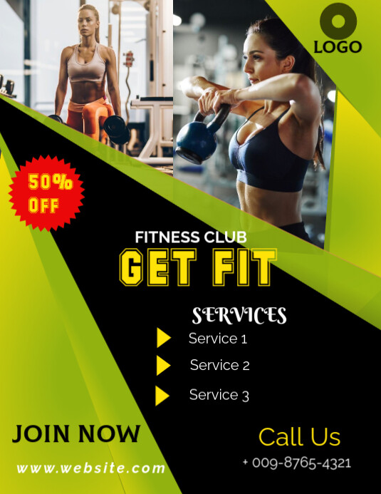 Body fitness Flyer Template | PosterMyWall