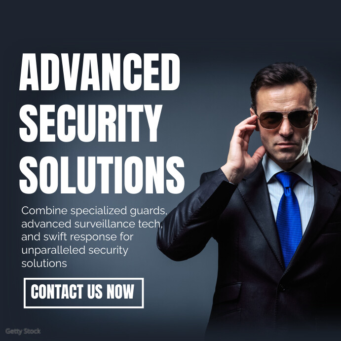 Bodyguard Advanced Security Solutions Template | PosterMyWall